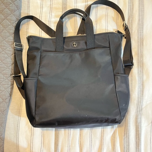kate spade | Bags | Kate Spade Convertible Backpacktote Black | Poshmark